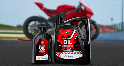New Ducati Genuine Oil Powered by Shell Advance: for the best ...